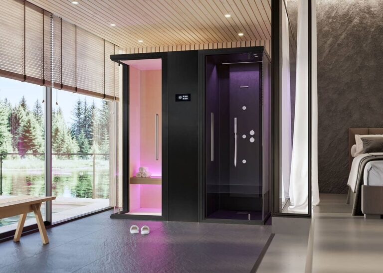 Zen Combi Duo. Sauna e bagno turco in piccoli spazi. - we:ll magazine